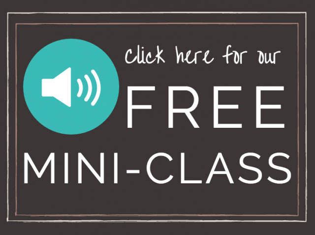 Free Mini Class Recording - Focusing Resources