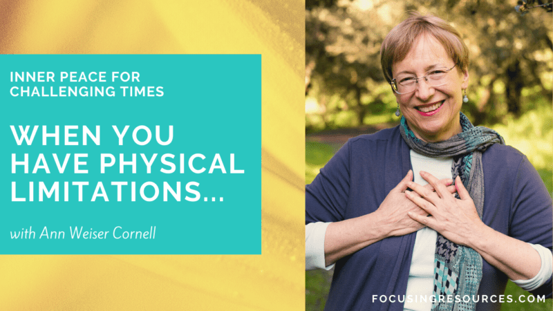 Physical Limitations - Focusing Resources