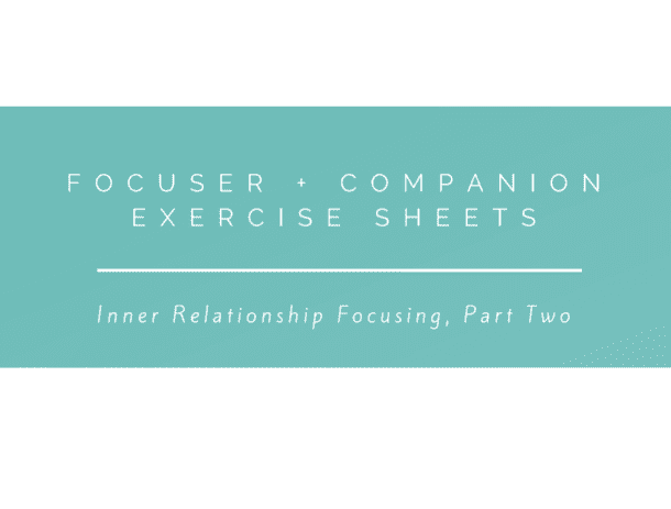 IRF Part Two (9-week course) Exercise Sheets - Focusing Resources