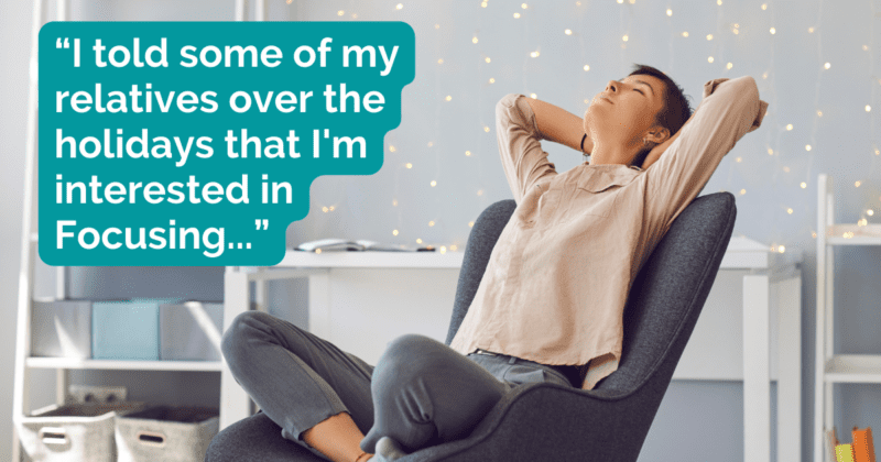 Focusing Tip #827 - "Is Focusing self-centered and self-absorbed ...